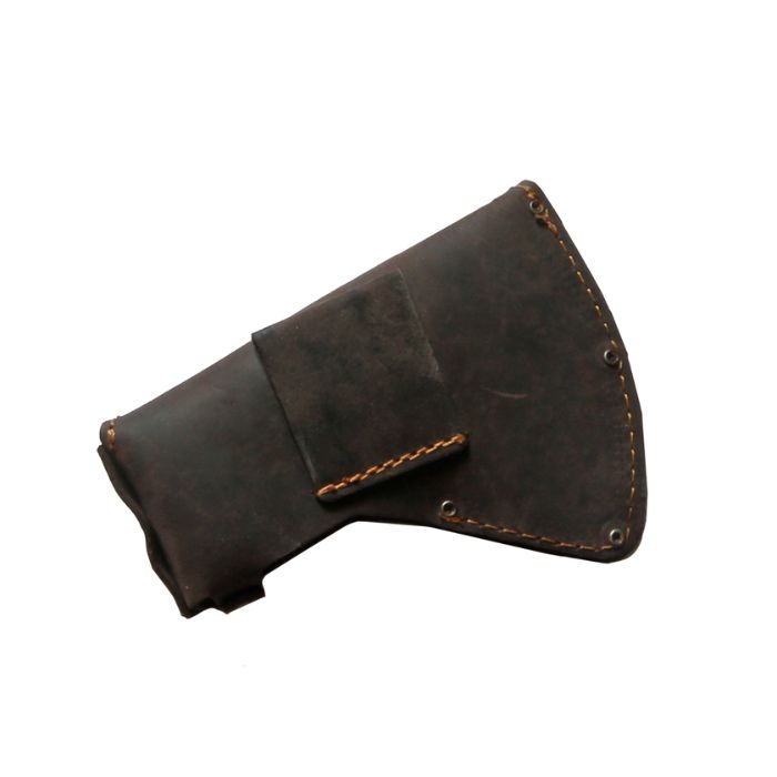 Bison Leather Hatchet Axe Belt Pouch Holster