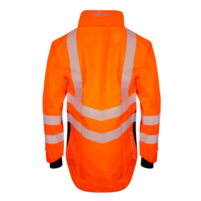 Arbortec Breathedry Waterproof Jacket Hi-Vis Outdoor Workwear Safety