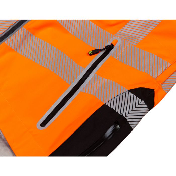 Arbortec Breathedry Waterproof Jacket Hi-Vis Outdoor Workwear Safety